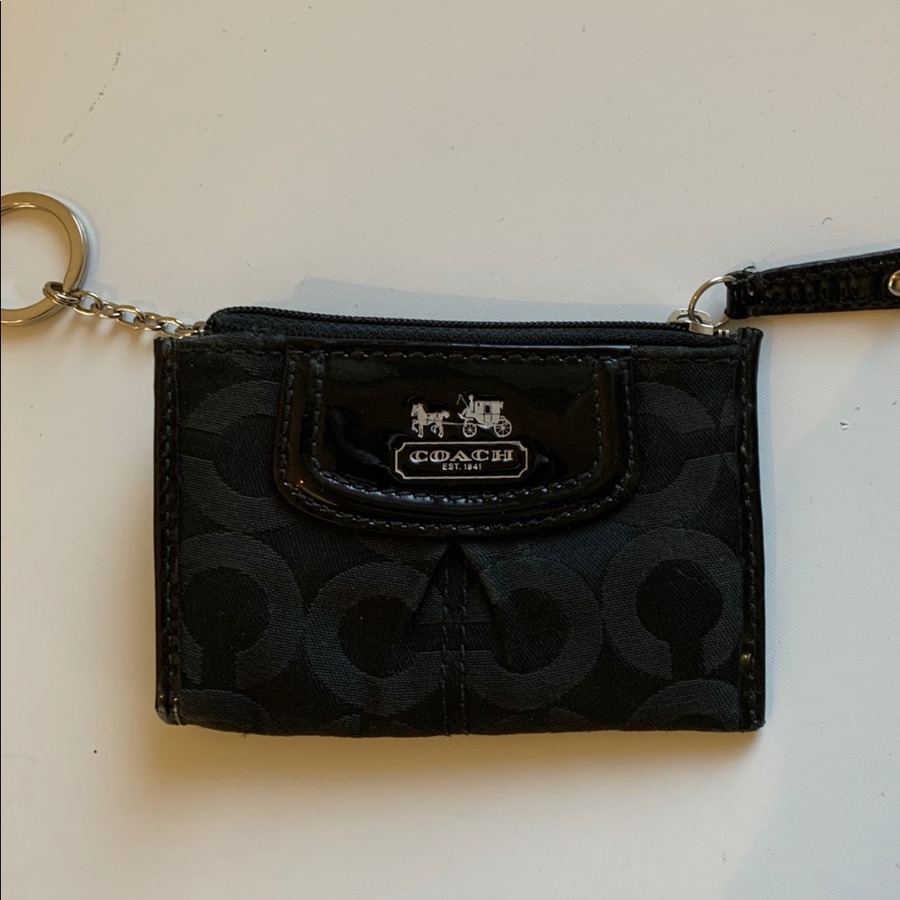 Coach “Mini Skinny Id Case” - Gem